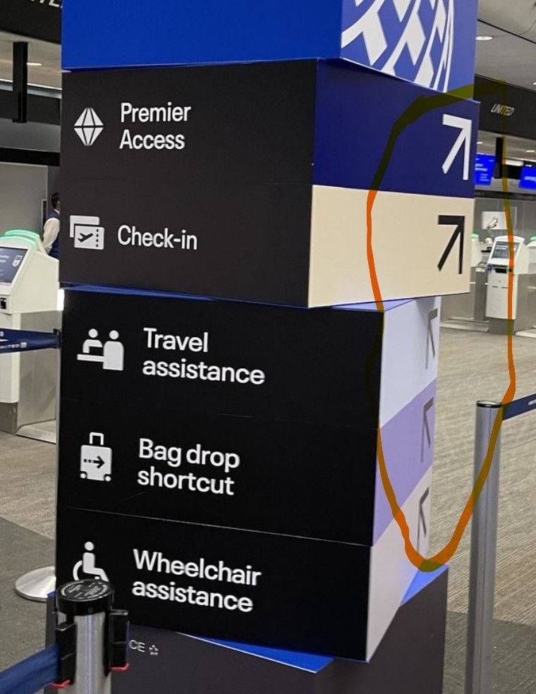 New United signage at SFO check in lobby - Page 2 - FlyerTalk Forums