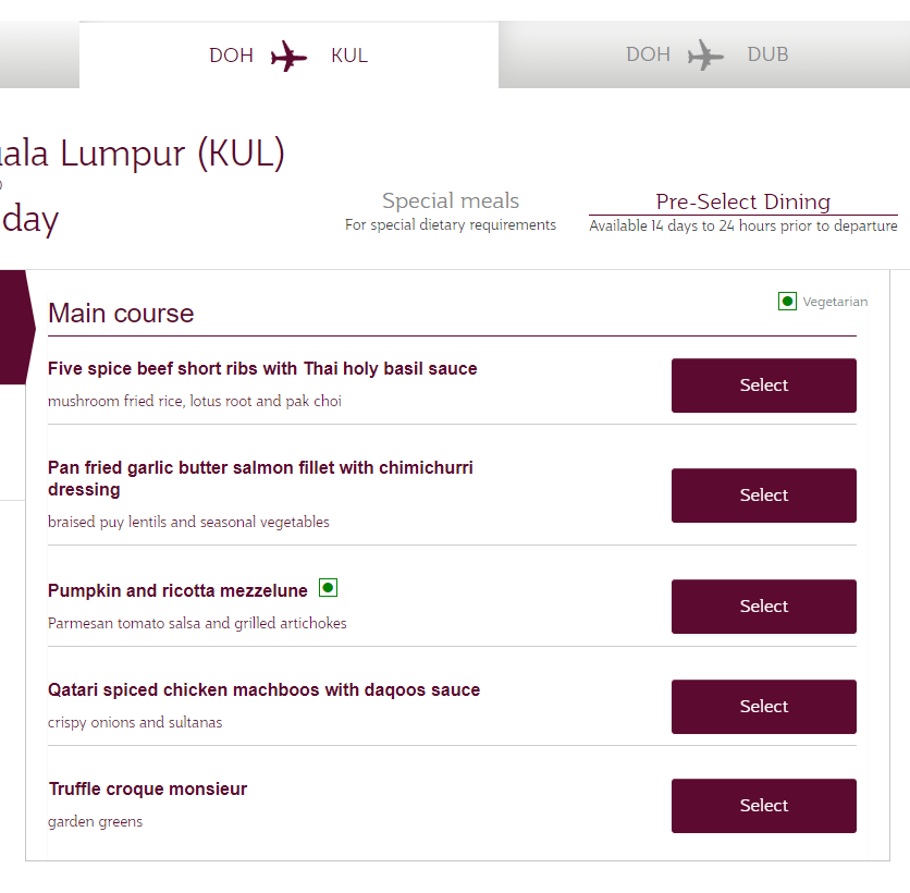 QR J Menus 2024 - and Caviar discussion - Page 4 - FlyerTalk Forums