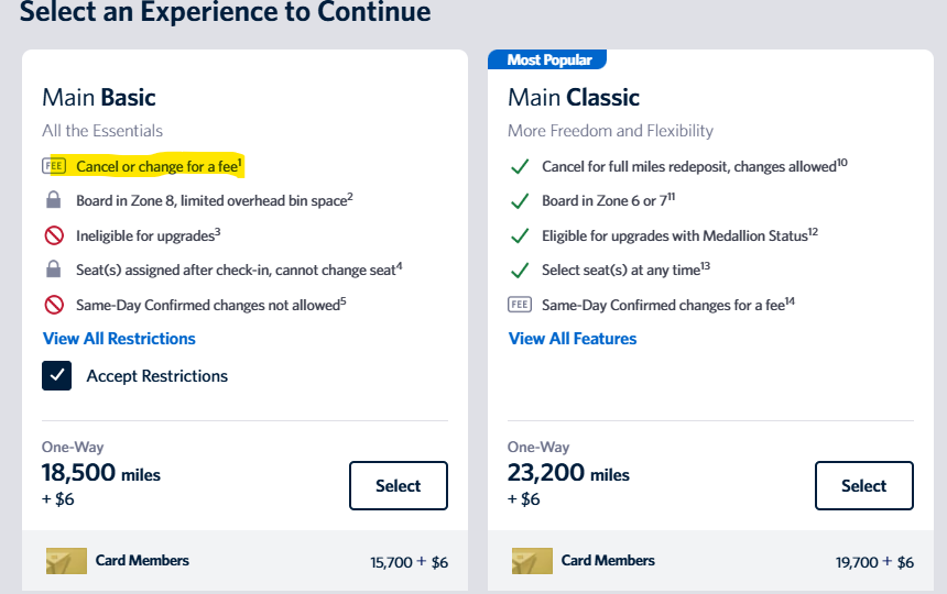 Does Delta charge a redeposit fee for BE award tix? - FlyerTalk Forums