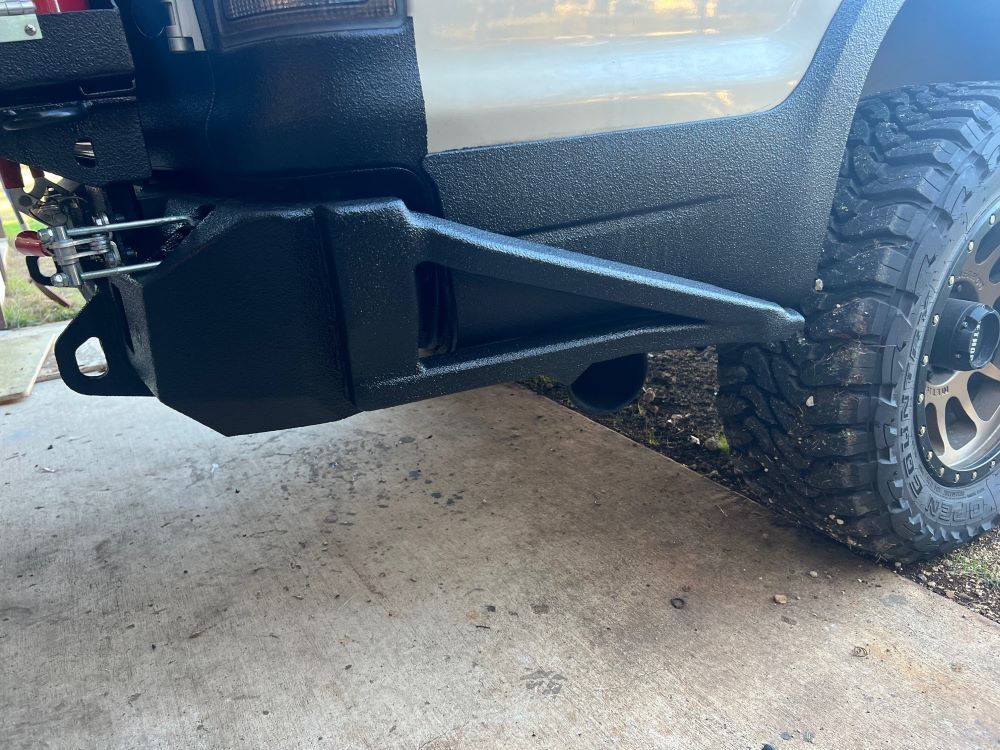 DIY rear bumper with tire carrier - Ford Truck Enthusiasts Forums