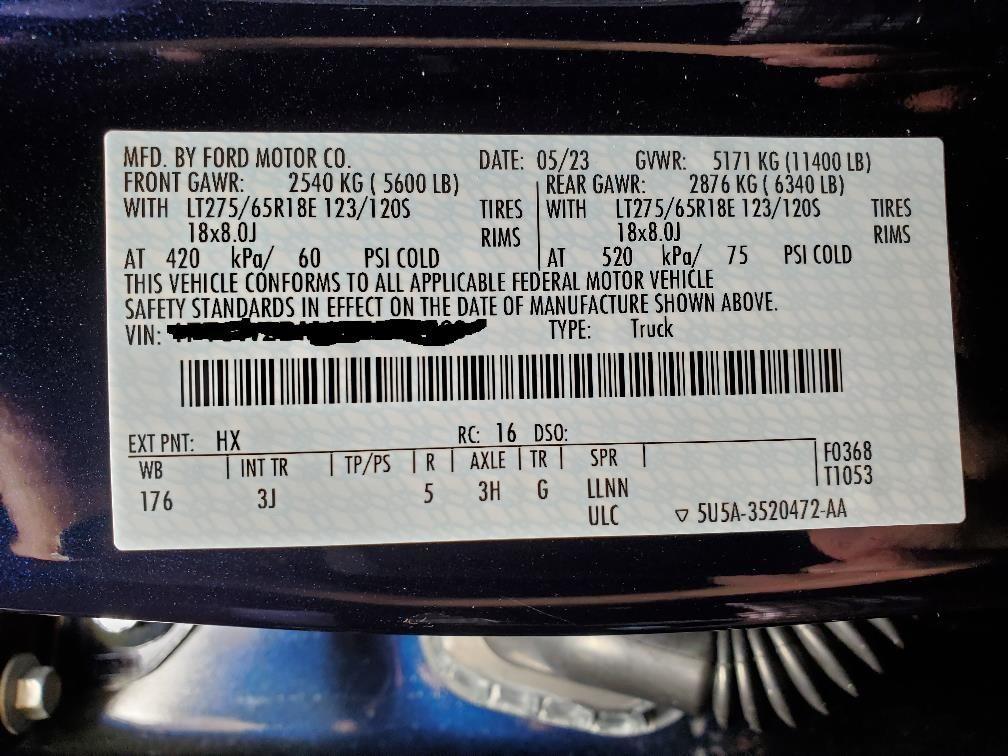 Rear Axle Weight Rating - Ford Truck Enthusiasts Forums