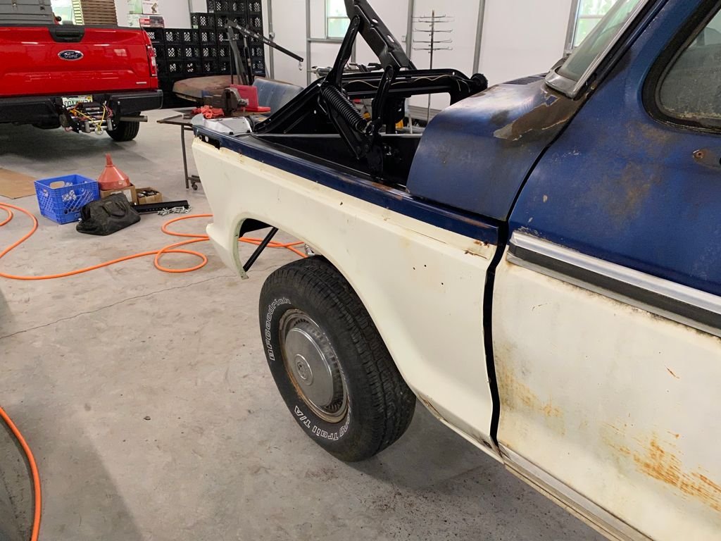Re-building a wrecked F-150: bent frame - Page 41 - Ford Truck ...