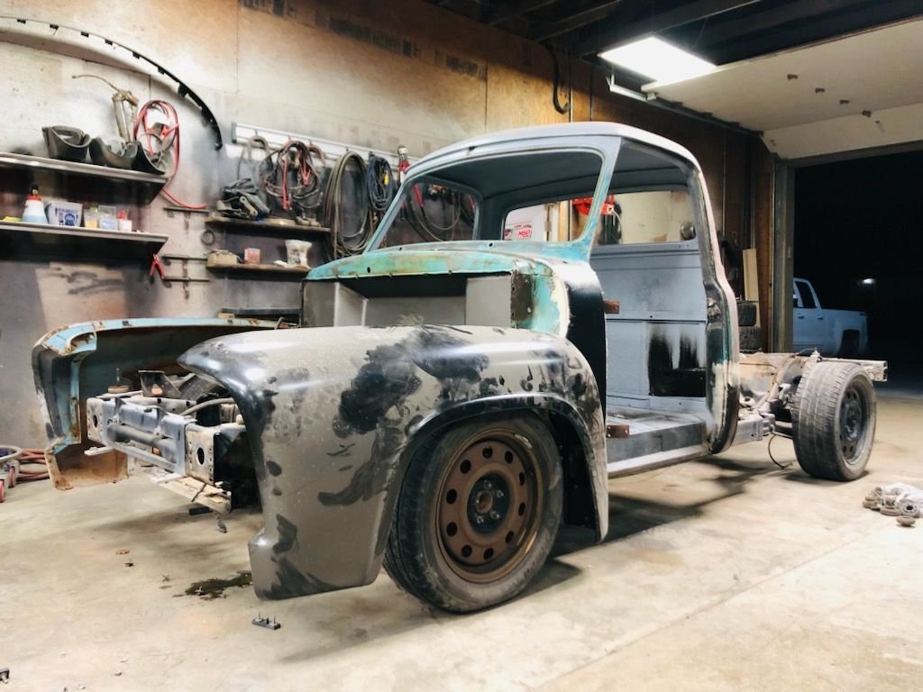 Police interceptor F100 running board installation. - Ford Truck Enthusiasts Forums