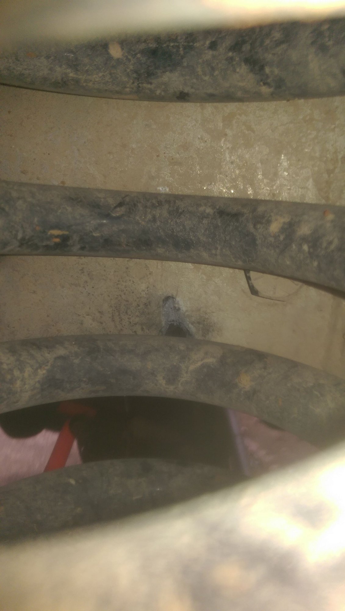 How do I correct this coil spring bow? - Ford Truck Enthusiasts Forums
