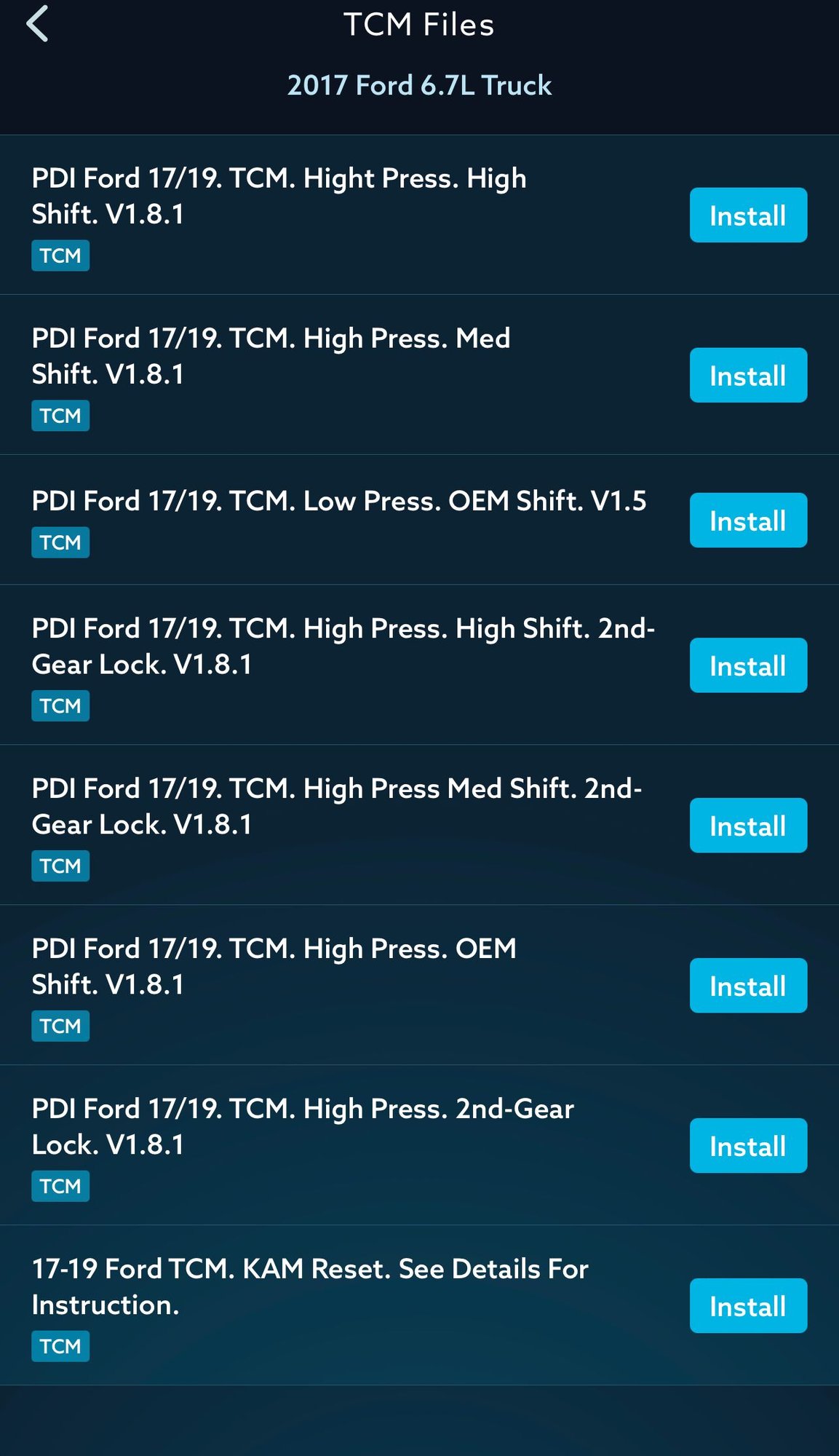 Help needed!! TCM file tune explanations. - Ford Truck Enthusiasts Forums