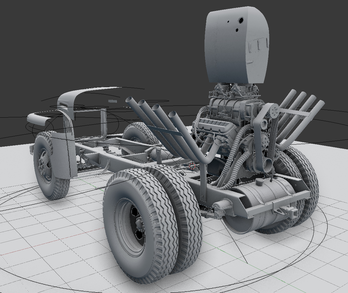 Odd Request: Steering/Tie Rod measurements for a 3d model - Ford Truck ...
