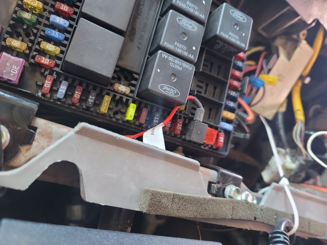 Converting the dash power outlets to switched power vice constant on ...
