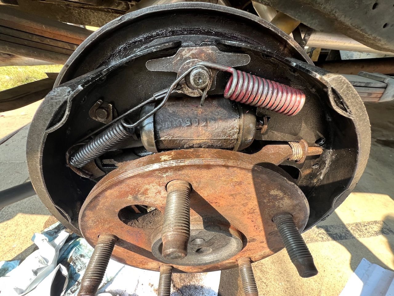 Right Rear Drum doesn’t fit after replacing shoe linings - Ford Truck ...