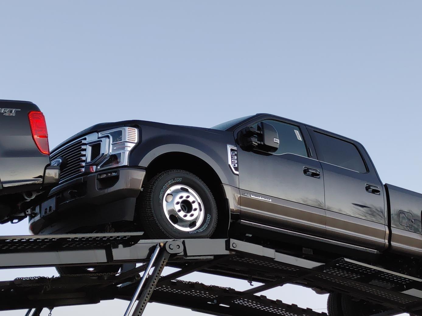 Blue OX... 2021 King Ranch Ultimate F-350 DRW, CC, LB - Ford Truck ...