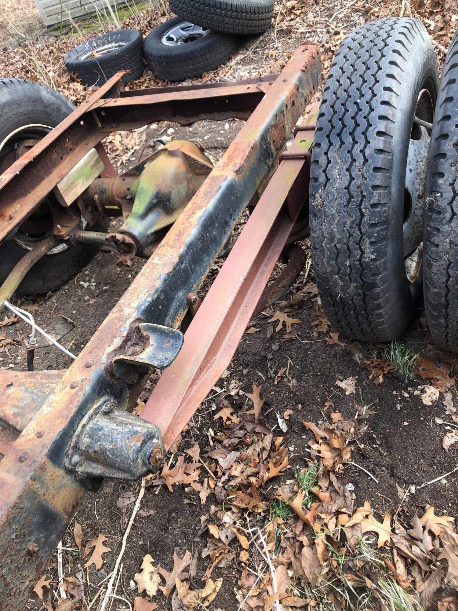 ‘52 F6 frame swap - Ford Truck Enthusiasts Forums