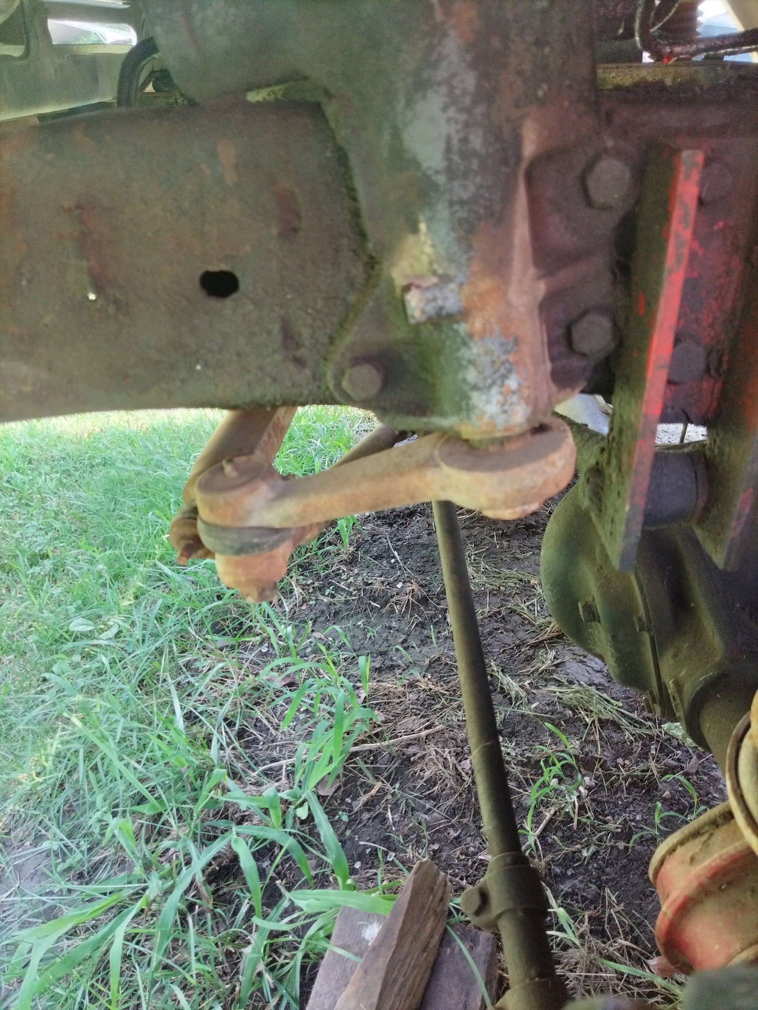 1977 F-150 4x4 Pitman arm ball stud remove/ream to 78-79 style - Ford ...