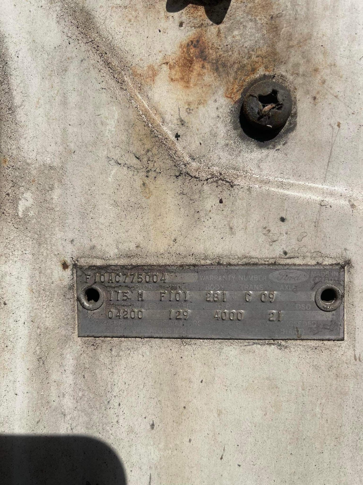 Vin decoding - Ford Truck Enthusiasts Forums