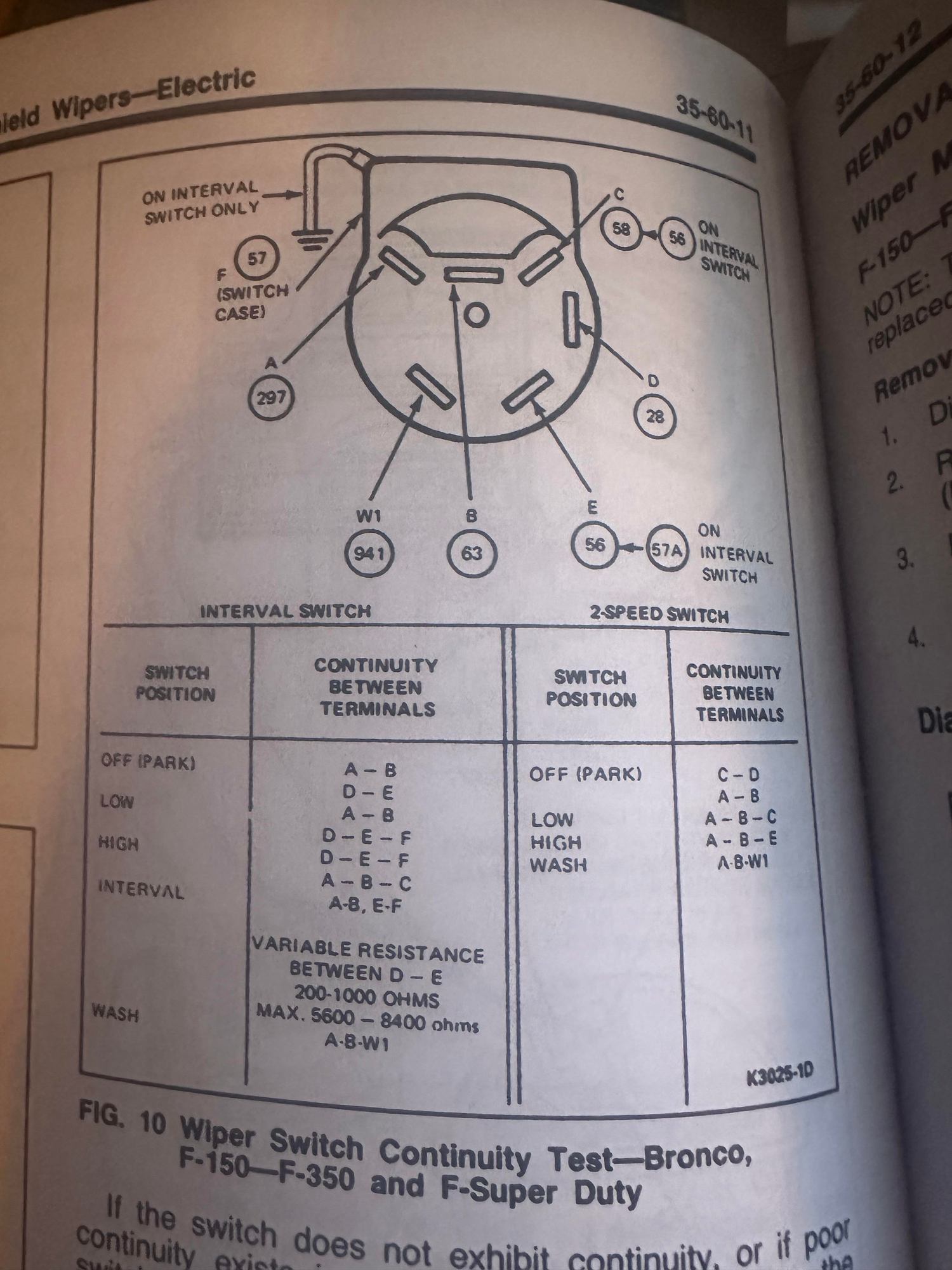 No Intermittent Wiper Speeds - Page 2 - Ford Truck Enthusiasts Forums
