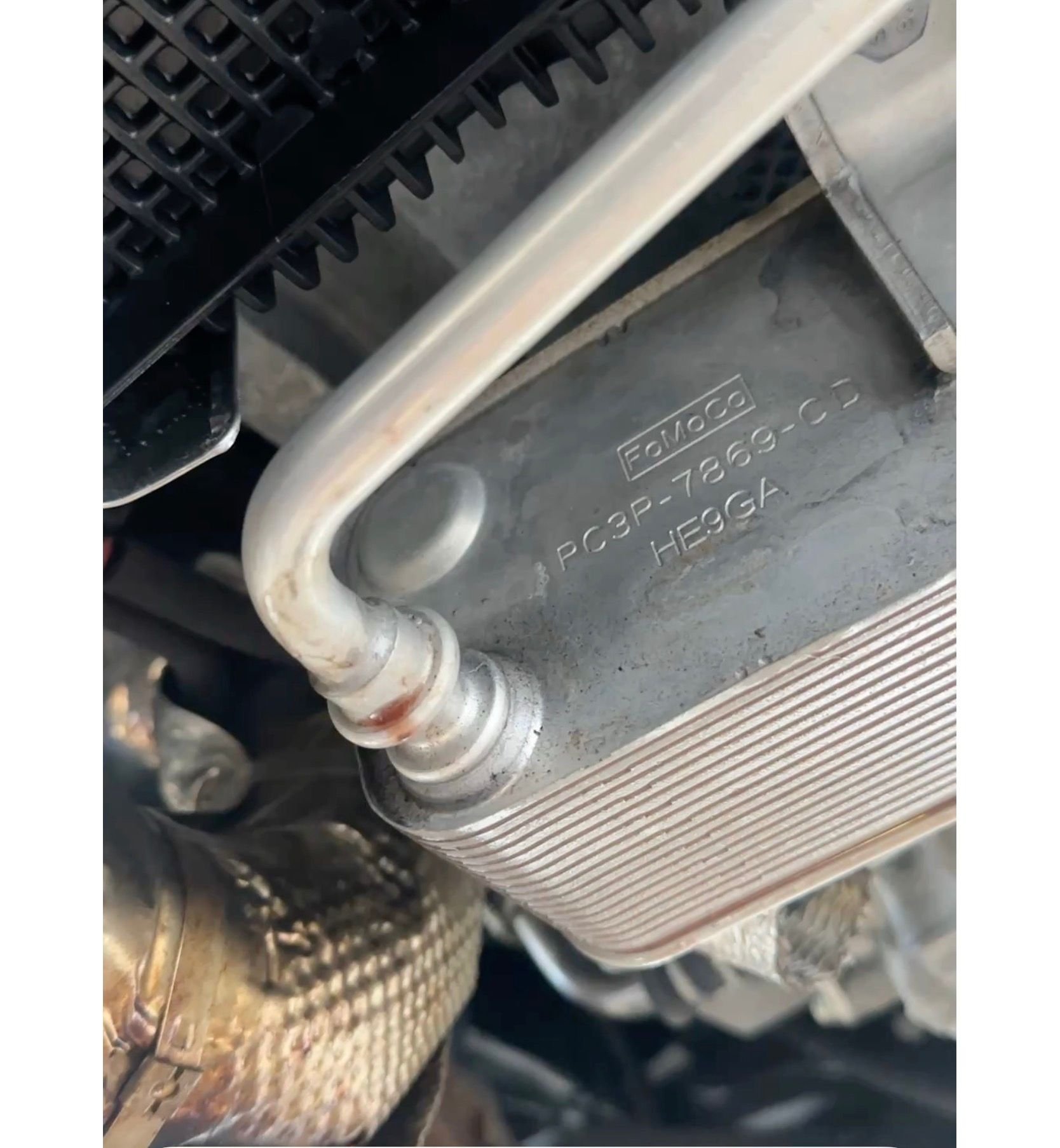 Trans cooler leak - Ford Truck Enthusiasts Forums
