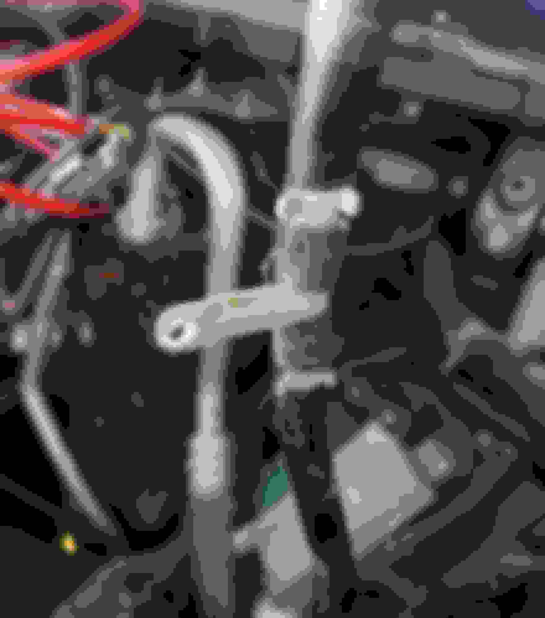 Wire loom clips for wiring harness in engine compartment offset version ...