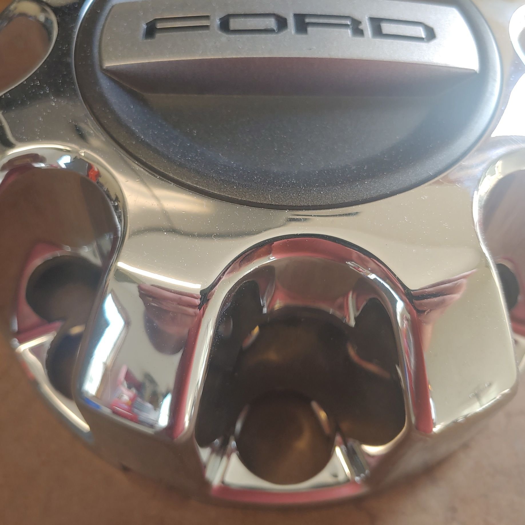 Chrome Wheel Center Cap- Rear F250/F350 (1) - Ford Truck Enthusiasts Forums