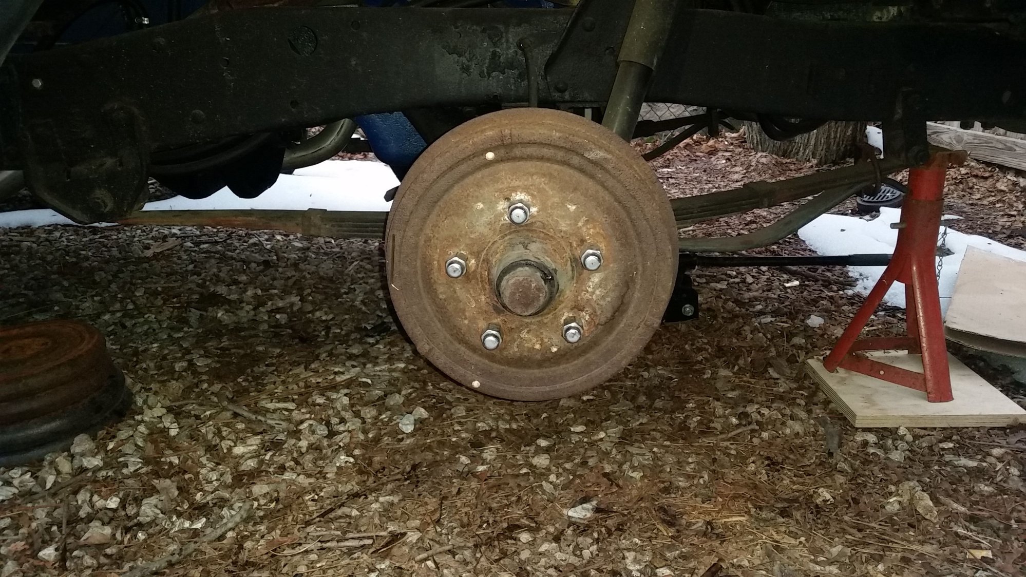 63 f100 front leaf spring hanger swap? - Ford Truck Enthusiasts Forums