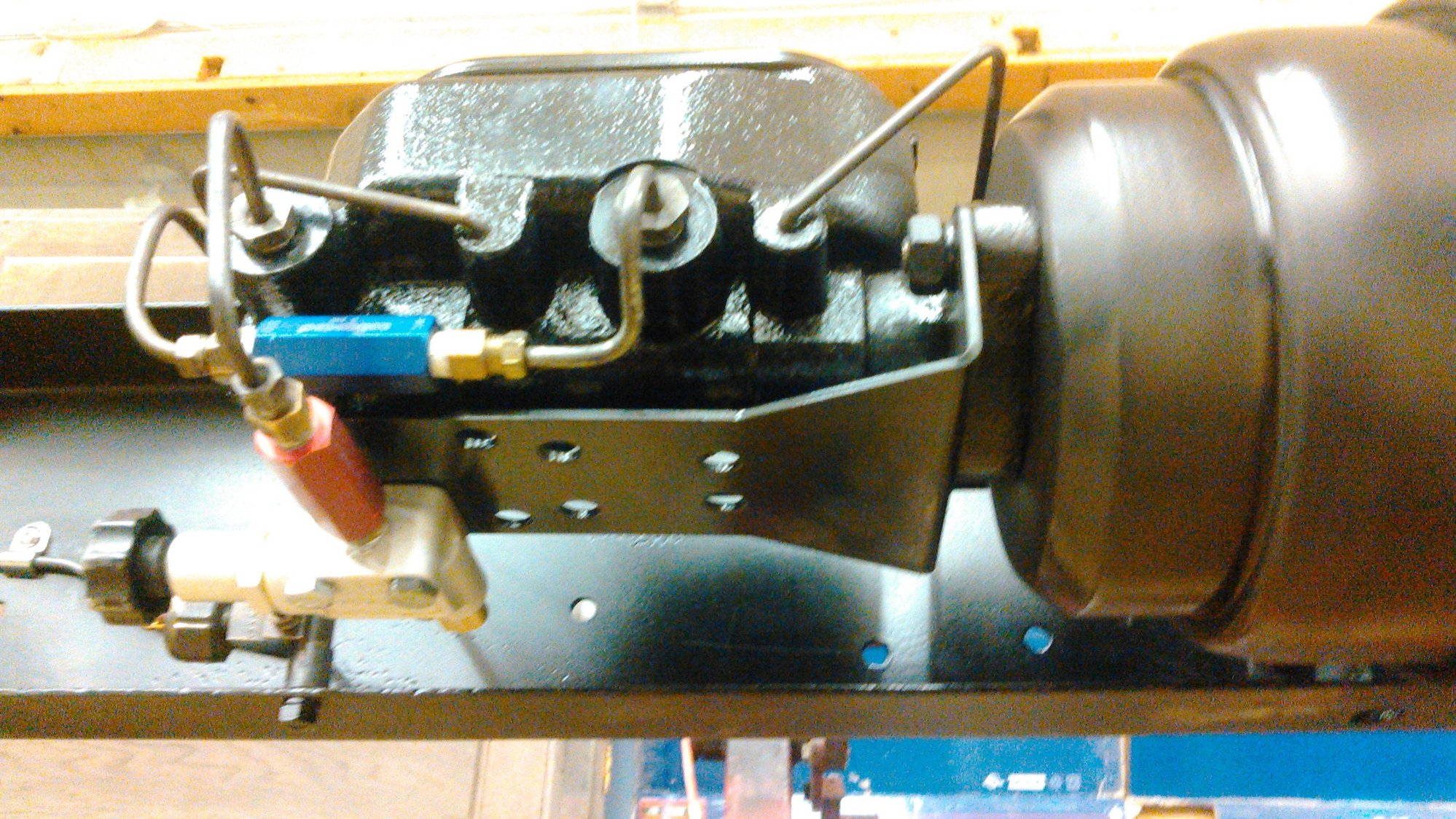 Frame mount under cab master brake cylinder kit - Ford Truck ...