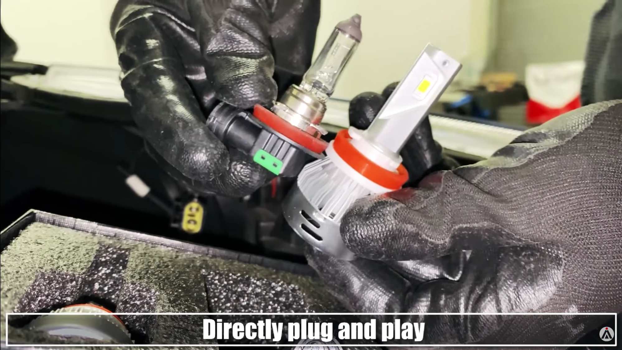 Ford Escape 2019 How to Replace Headlight Low Beam with H11 LED Bulbs ...