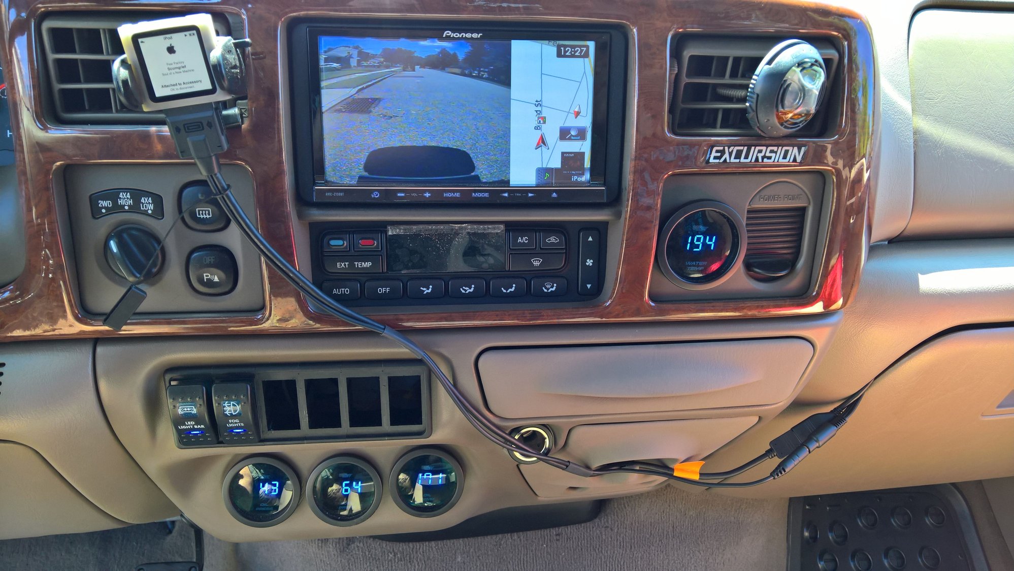 F650 Lower dash installed finally. 01 Ex Limited - Ford Truck ...