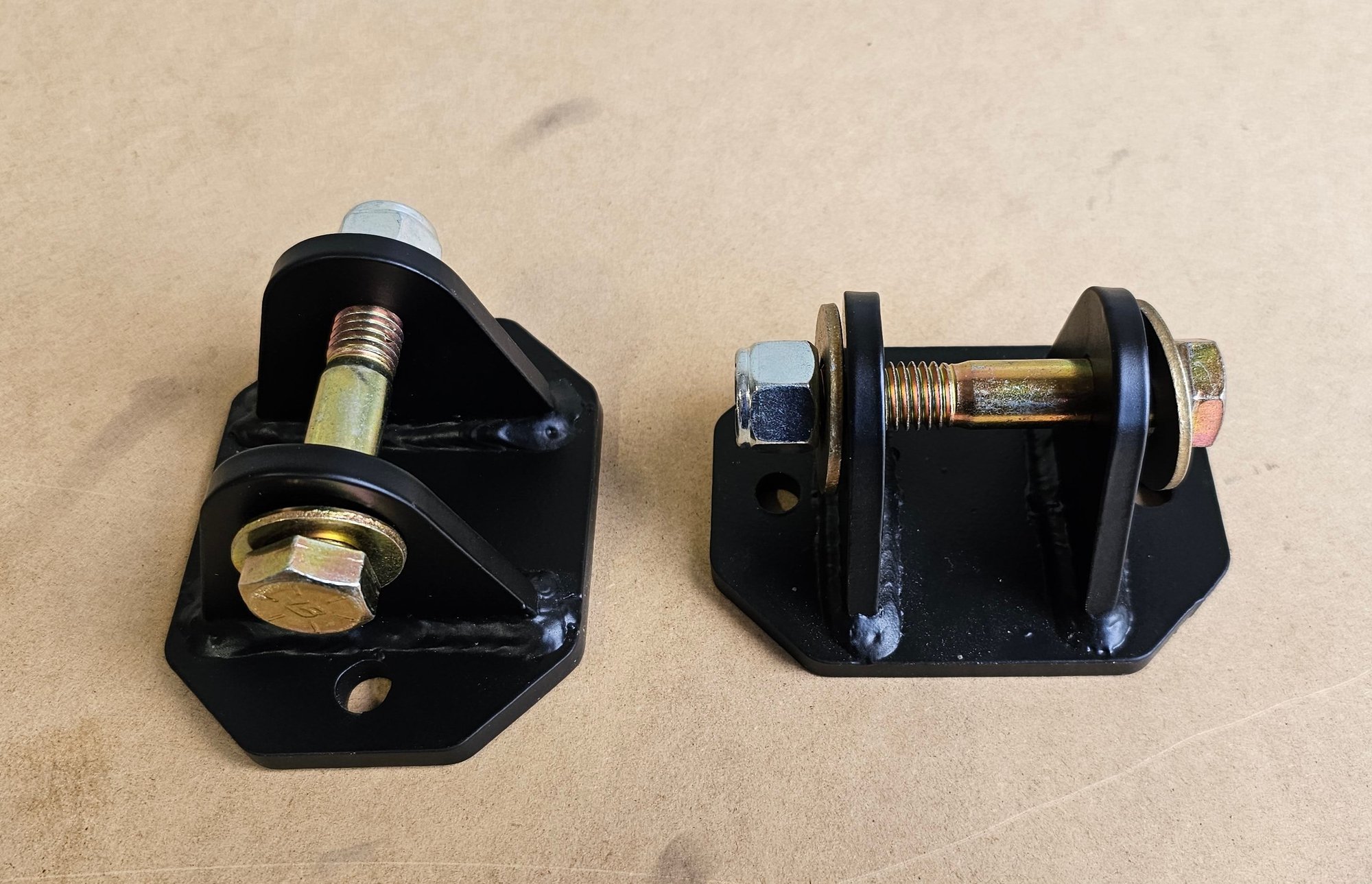 Ford Excursion Rear Shock Mount Conversion Brackets - Ford Truck ...