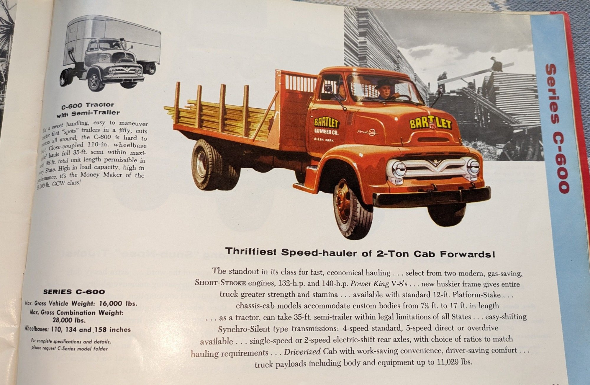 1955 Ford C600 CoE engine colour - Ford Truck Enthusiasts Forums