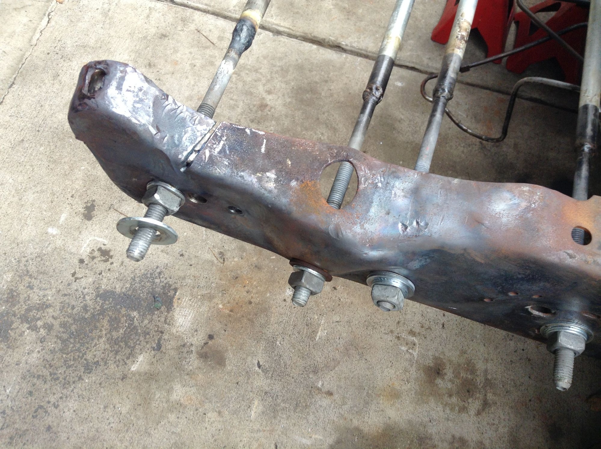 Re-building a wrecked F-150: bent frame - Page 4 - Ford Truck ...