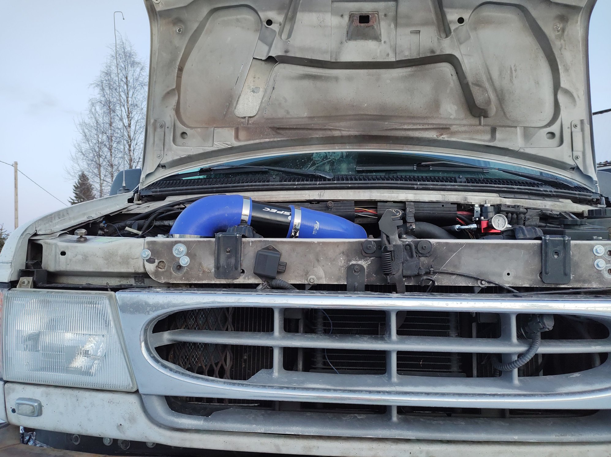 Custom "6637"intake on a Van - Page 2 - Ford Truck Enthusiasts Forums