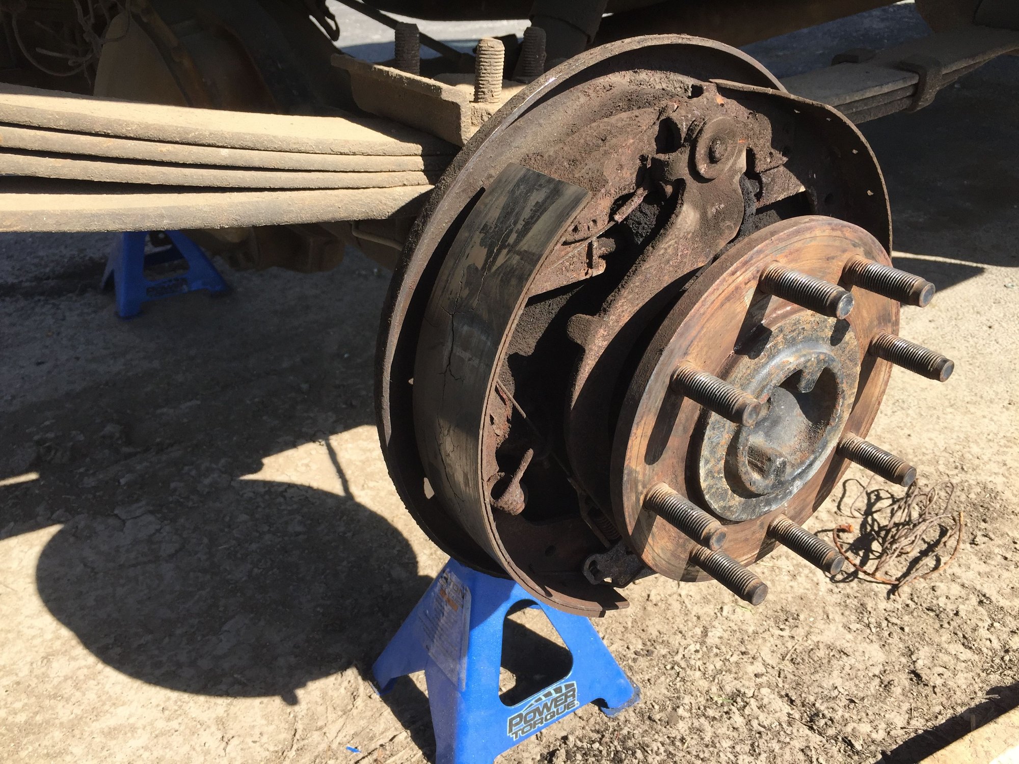 F250 Rear brake drum help please. - Ford Truck Enthusiasts Forums