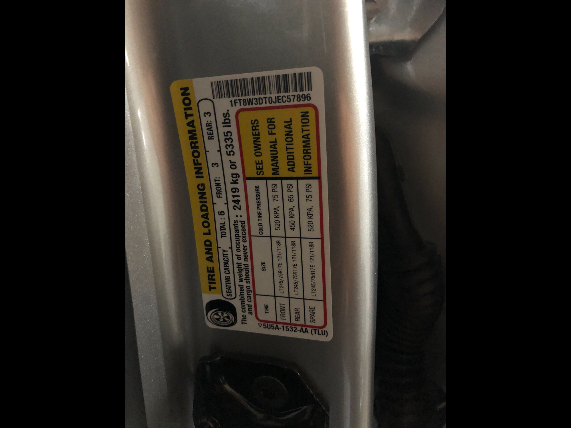 2018 or 2019 f350 platinum dually payload - Page 2 - Ford Truck ...