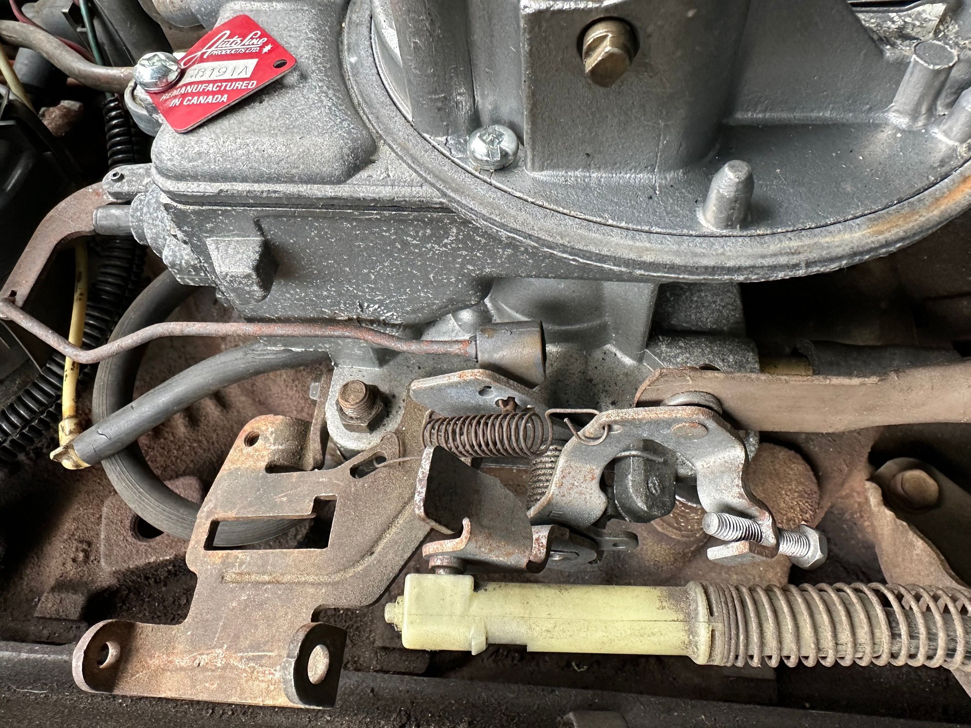 84 F150 auto: where is the idle screw? - Ford Truck Enthusiasts Forums