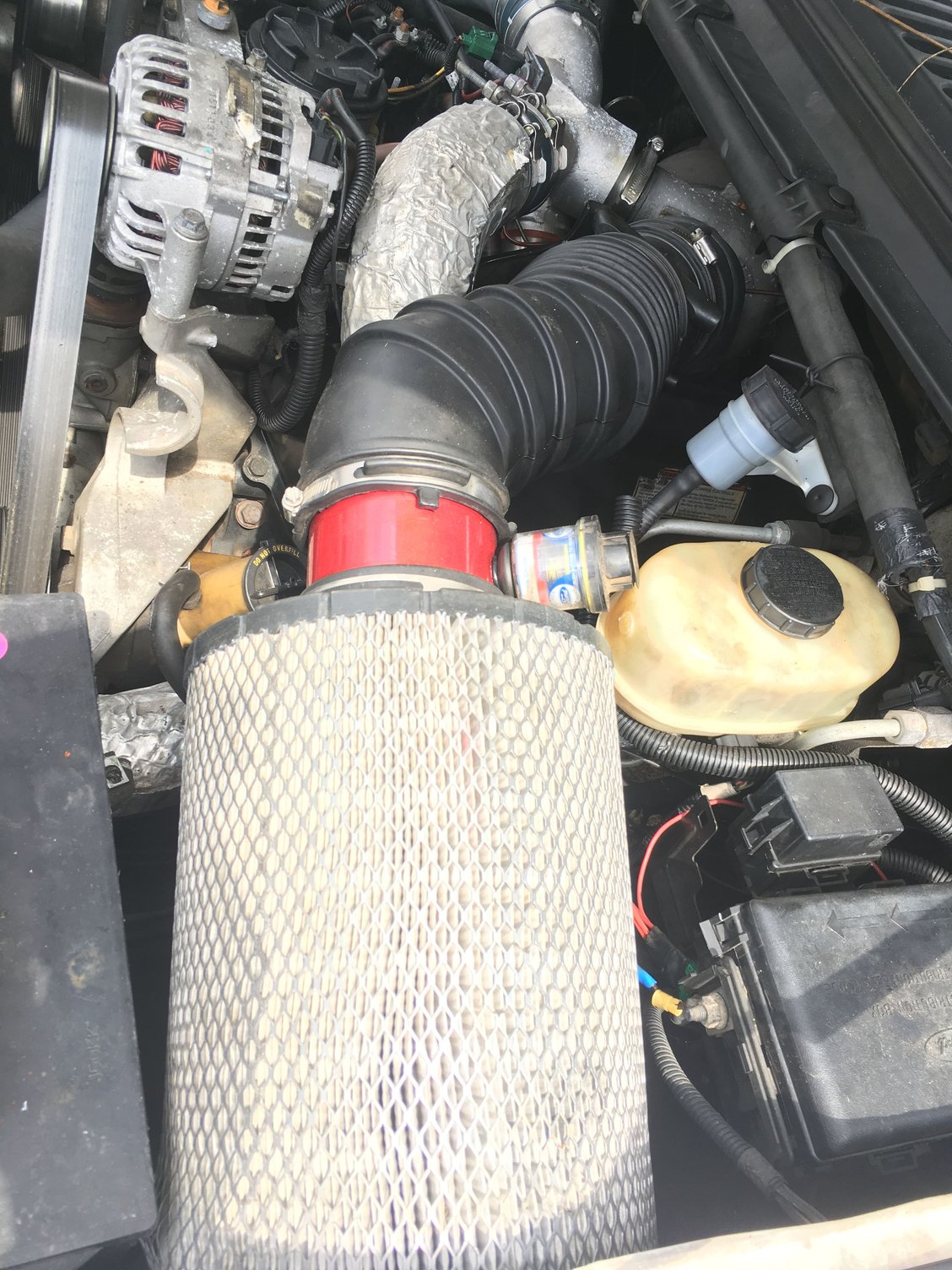 DIY ‘6637’ filter install with extras! - Ford Truck Enthusiasts Forums