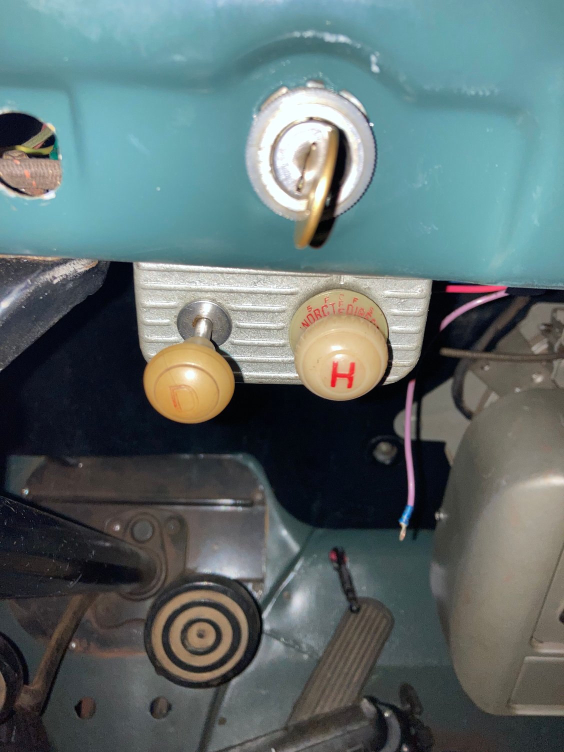 Heater wiring from switch to heater for 1950 f1 - Ford Truck ...