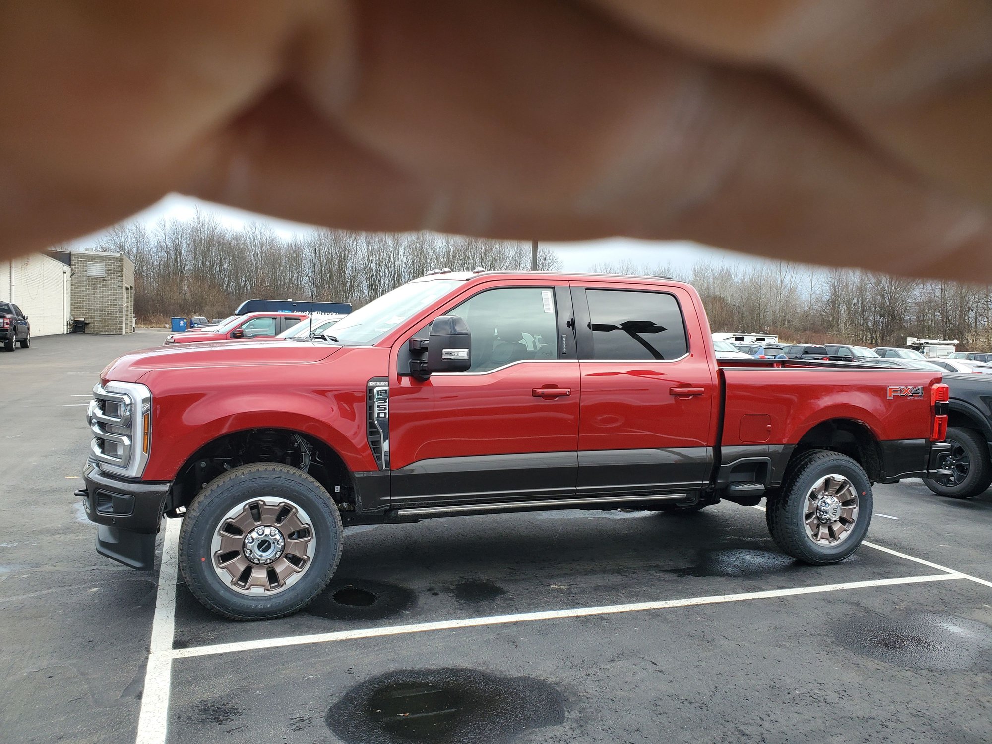 Ordered a 24 King Ranch. Anyone want to trade my Color Bumpers/Rims for ...