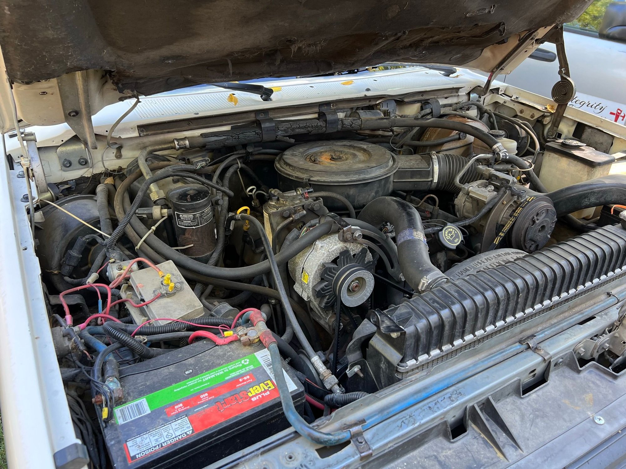 1990 F-250 7.3L Diesel 4x4 Extended Cab 91k Miles w Hiniker Snow Plow ...