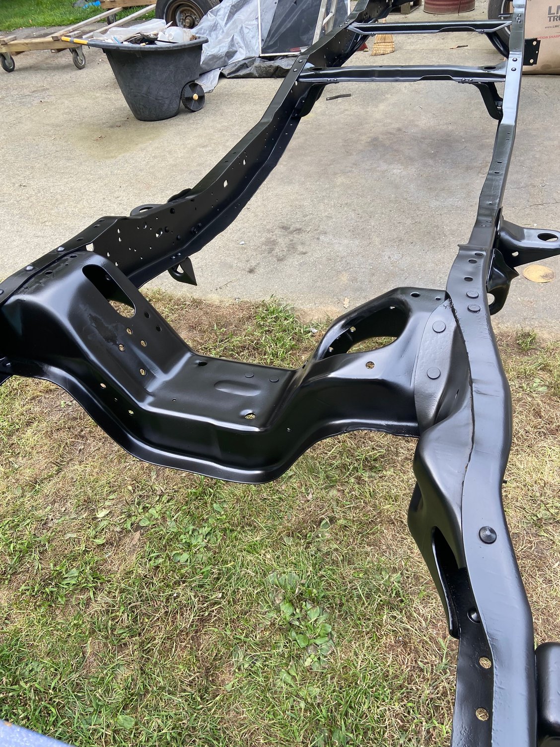 Prepping a doner frame 87 2WD to 86 4WD - Ford Truck Enthusiasts Forums