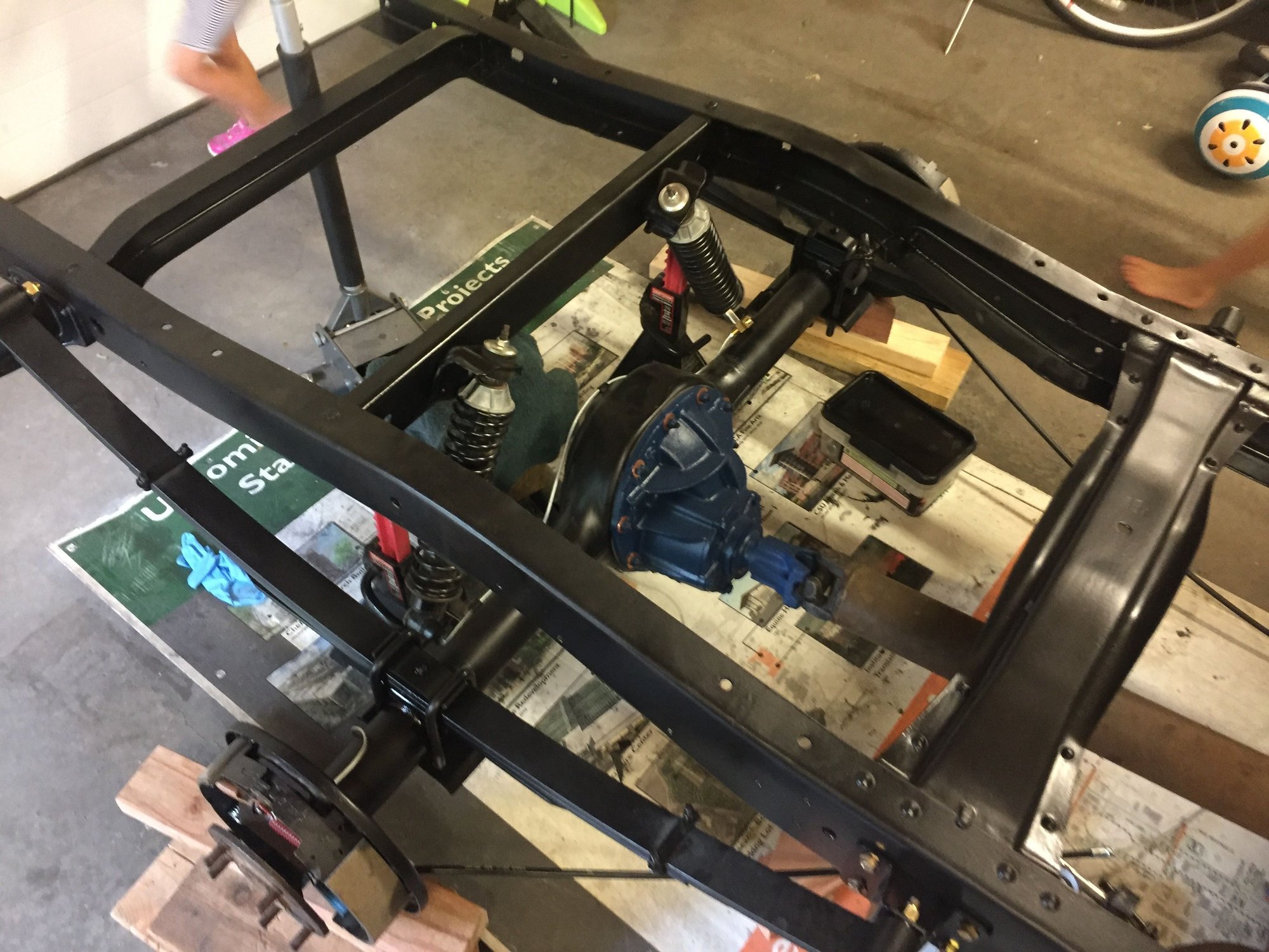 Ford 9 inch rear end installed - Ford Truck Enthusiasts Forums