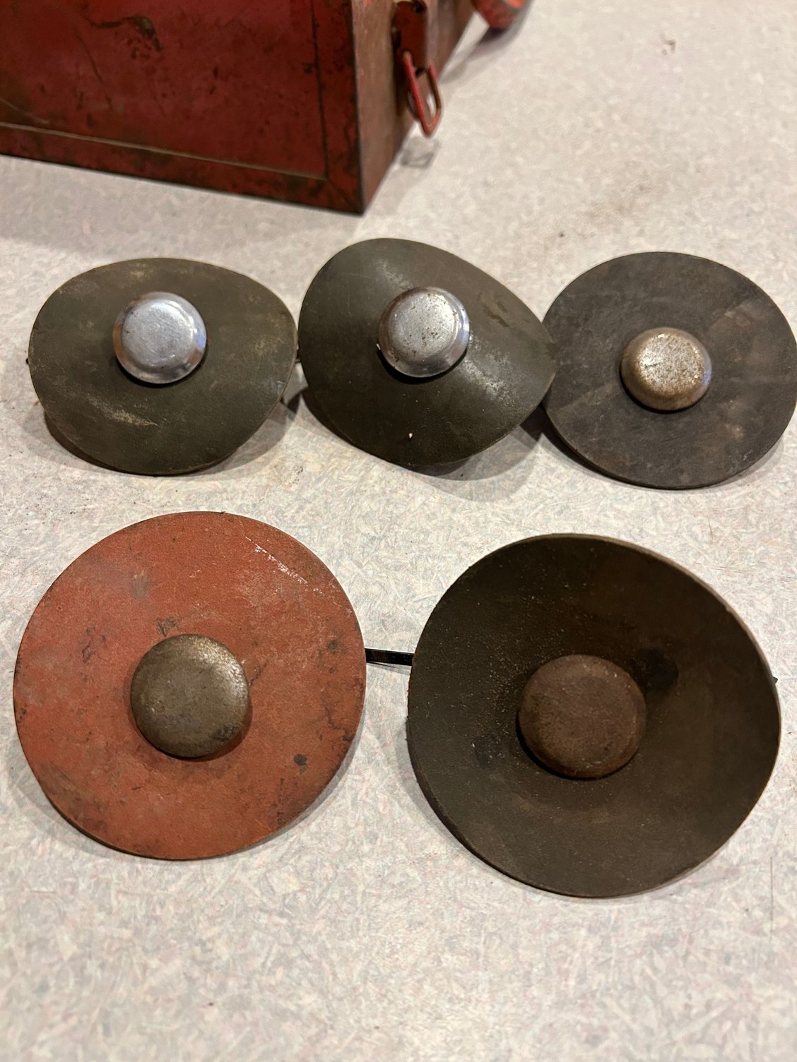 Custom Cab Bench Seat Buttons - 56 F100 - Page 2 - Ford Truck ...