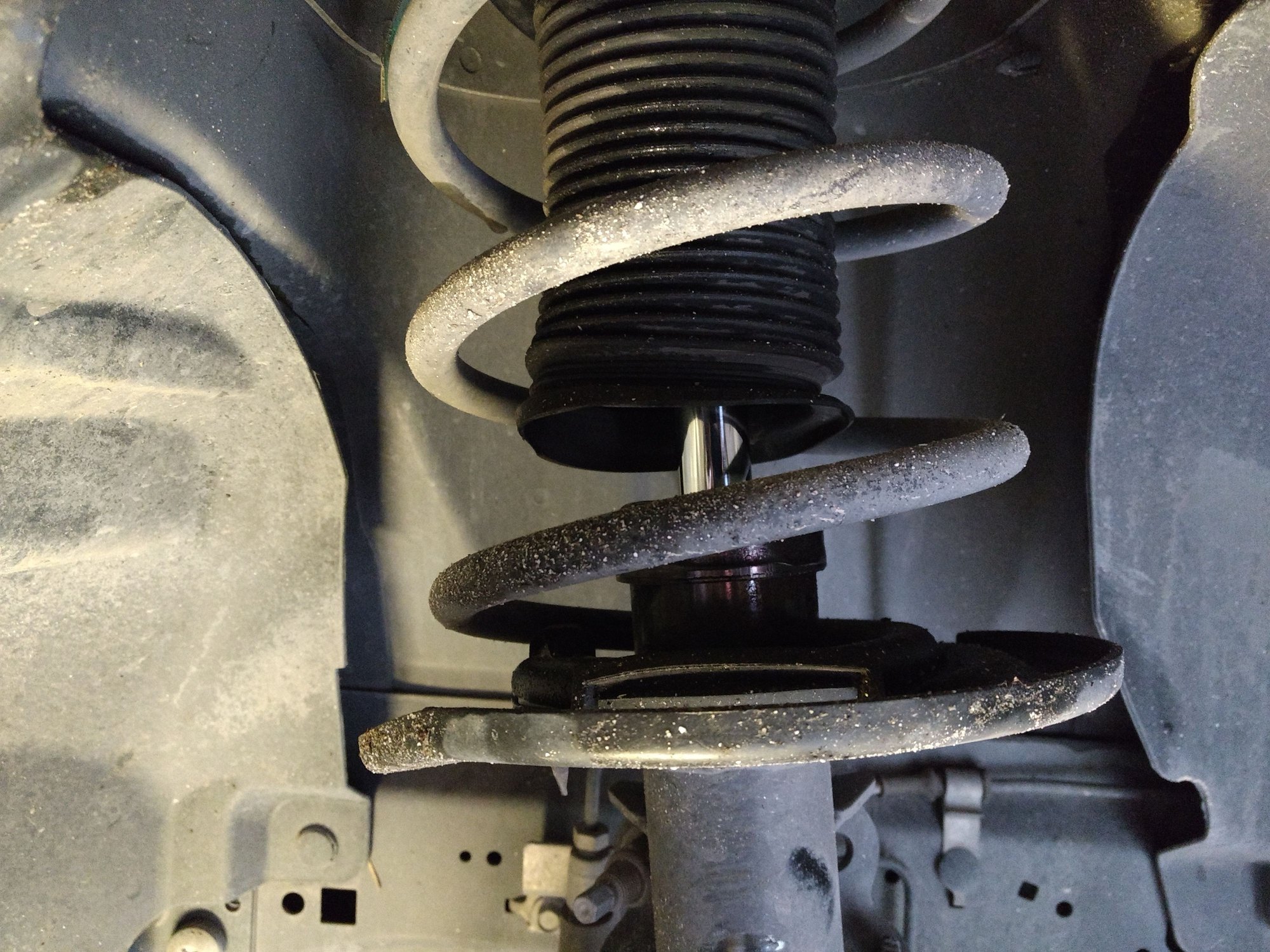 Bent struts? (daughter's 2015 Mustang) - Ford Truck Enthusiasts Forums