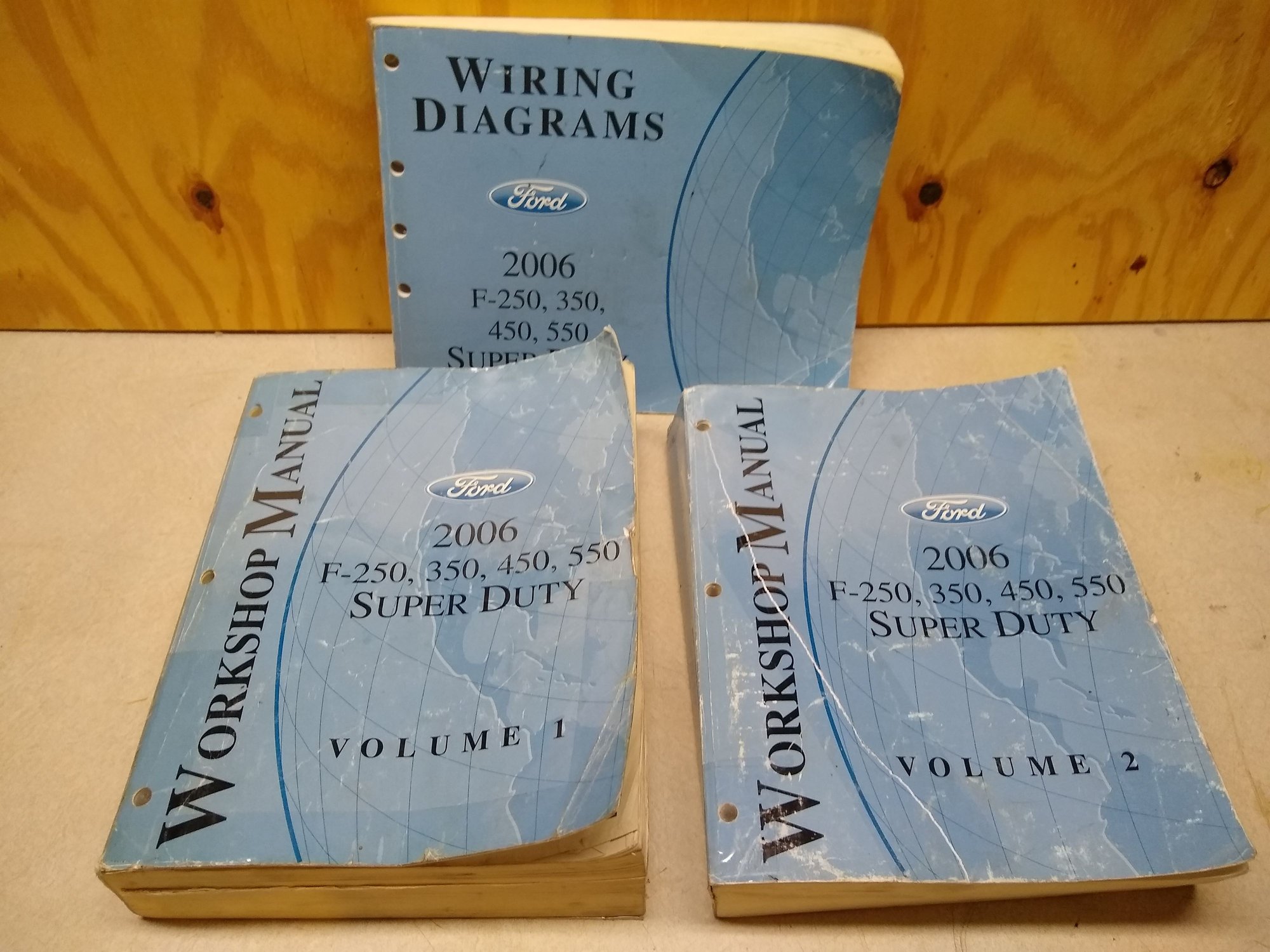 Helms Ford Super Duty F250 F350 F450 F550 workshop repair manuals ...