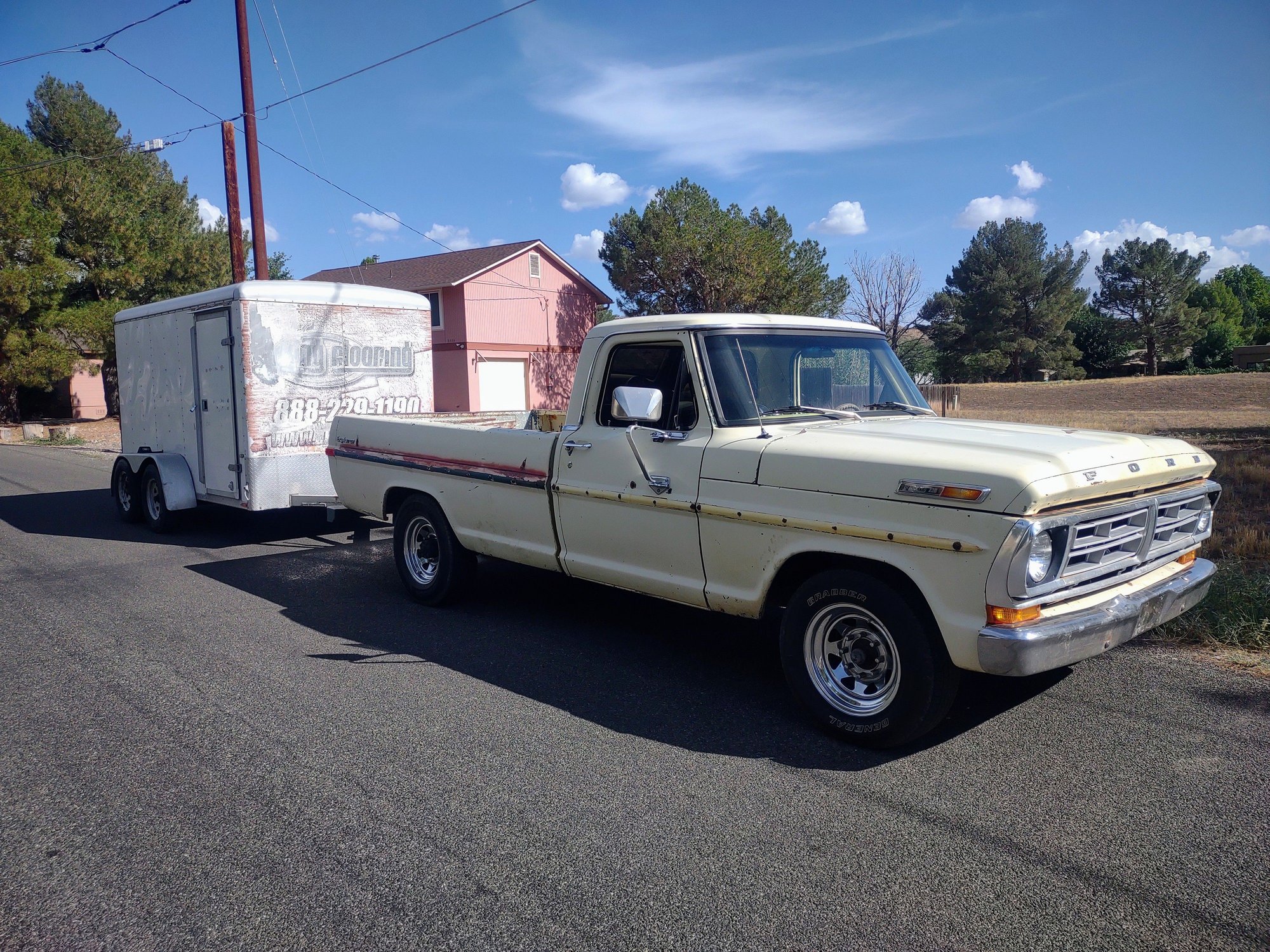 1972 F250 Cargo Trailer Towing - Ford Truck Enthusiasts Forums