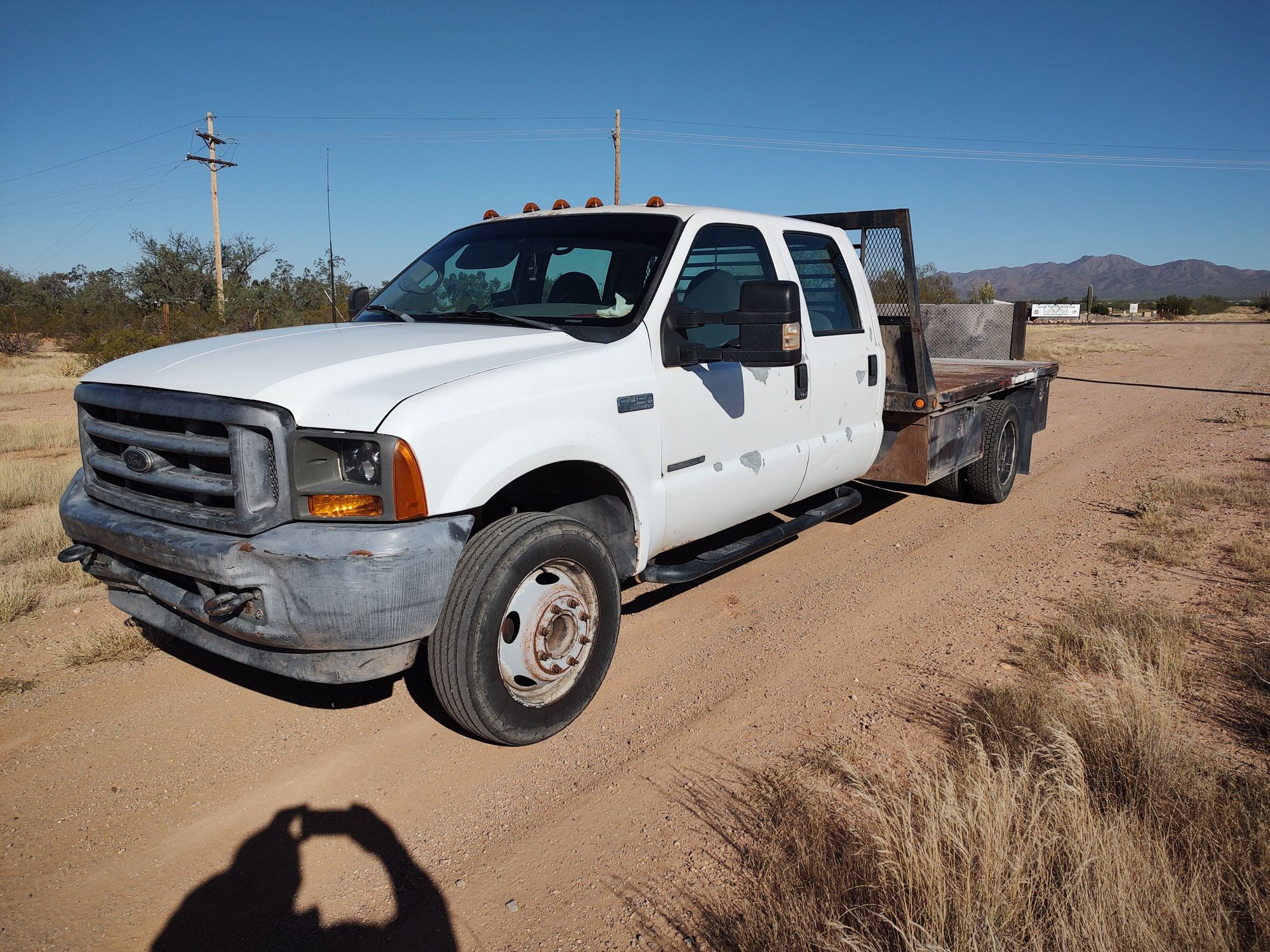 For Sale 2000 F450 Crew Cab Flatbed work truck - Ford Truck Enthusiasts ...