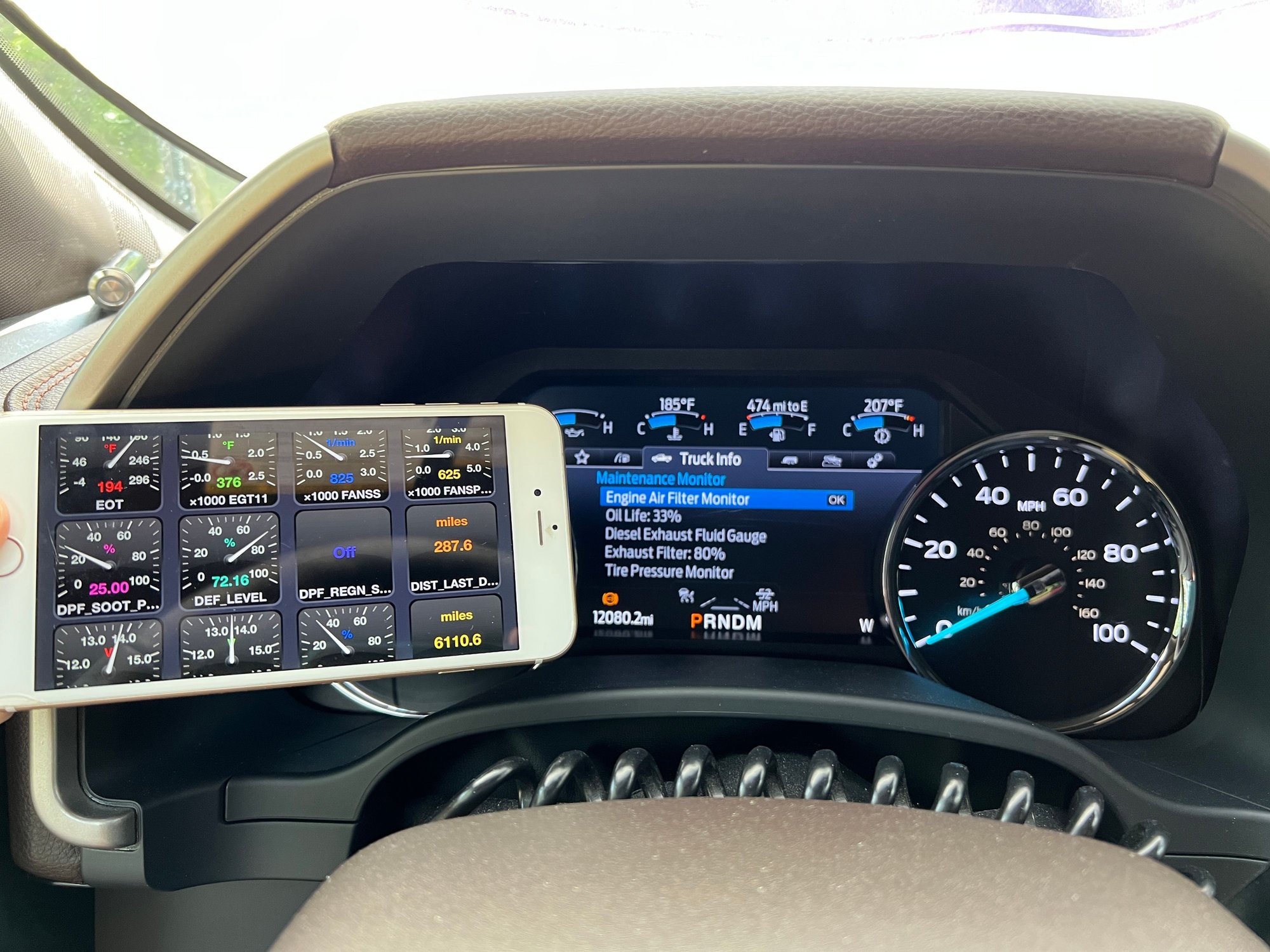 Forscan DPF% versus Dash Display. - Ford Truck Enthusiasts Forums