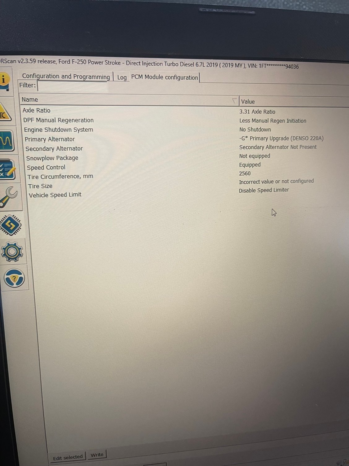 ForScan & Larger Tires: Version 5 - Page 31 - Ford Truck Enthusiasts Forums