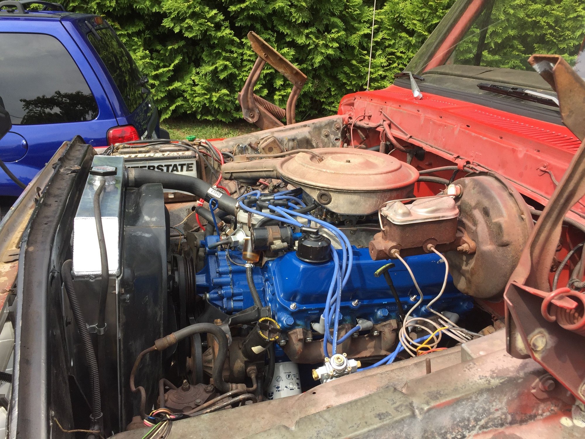 460 swap completed - Ford Truck Enthusiasts Forums