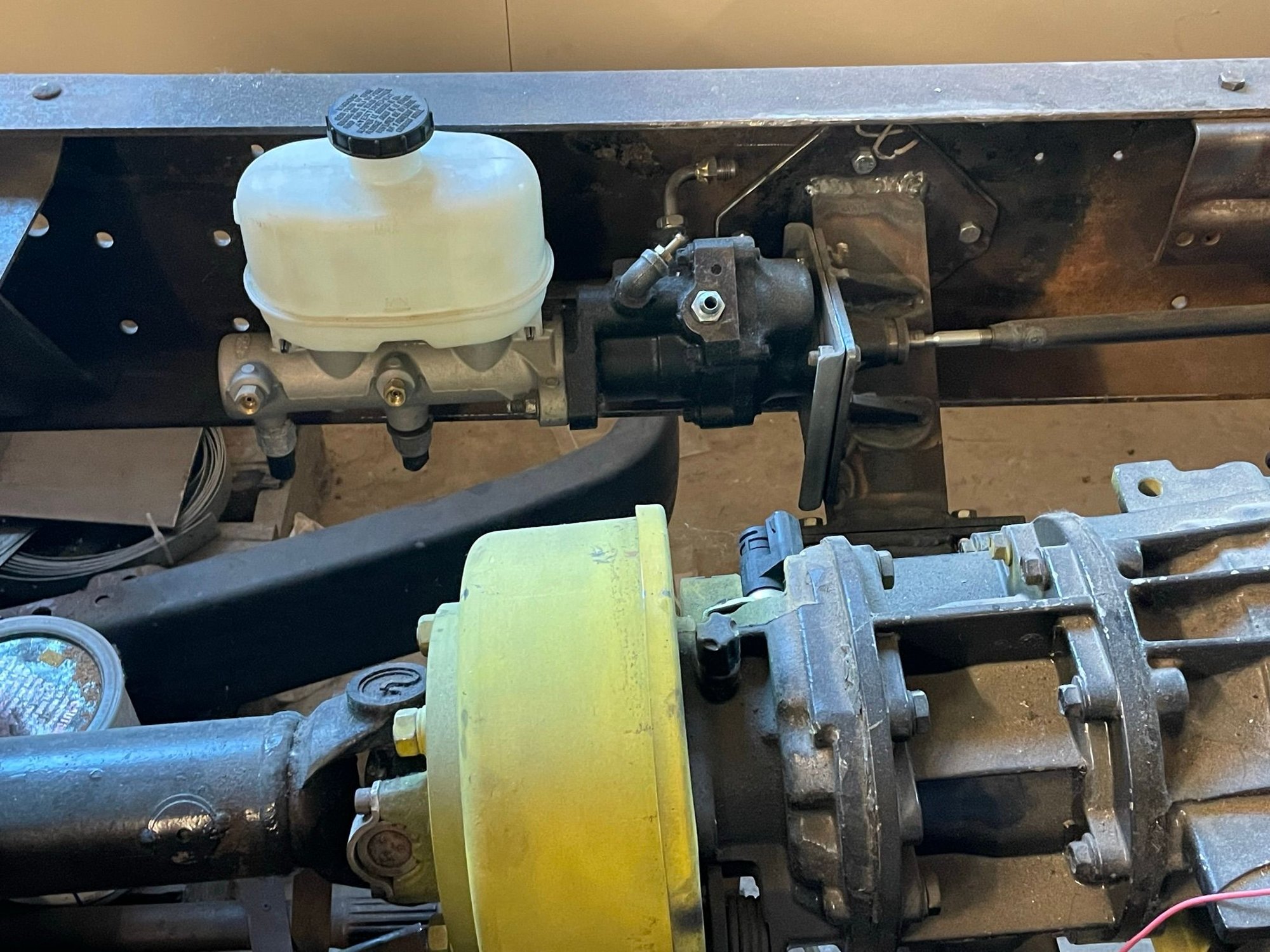 56 f600 dual circuit brake upgrade idea - Ford Truck Enthusiasts Forums