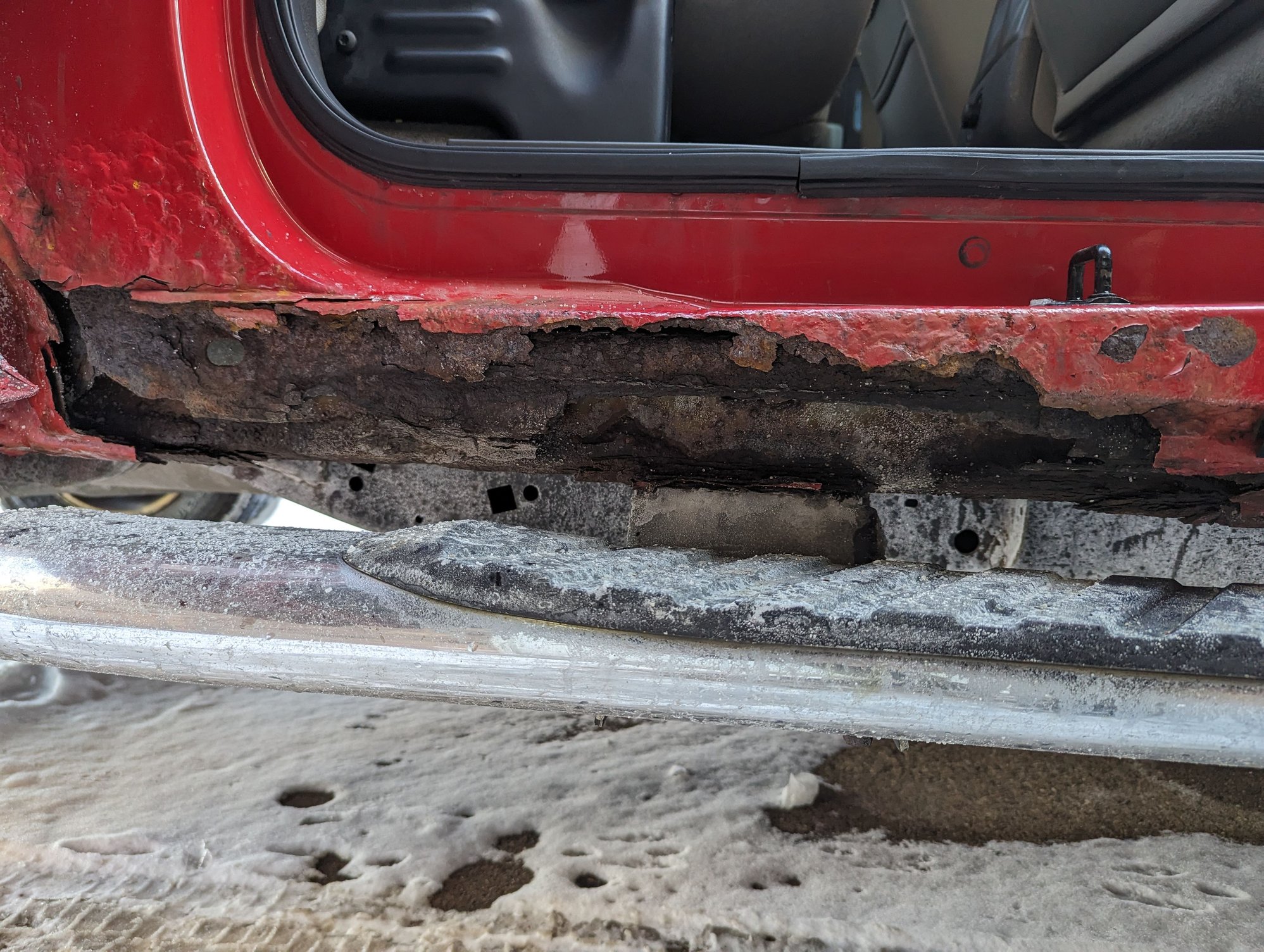 The rocker panel and cab corner rust outlook - Ford Truck Enthusiasts ...