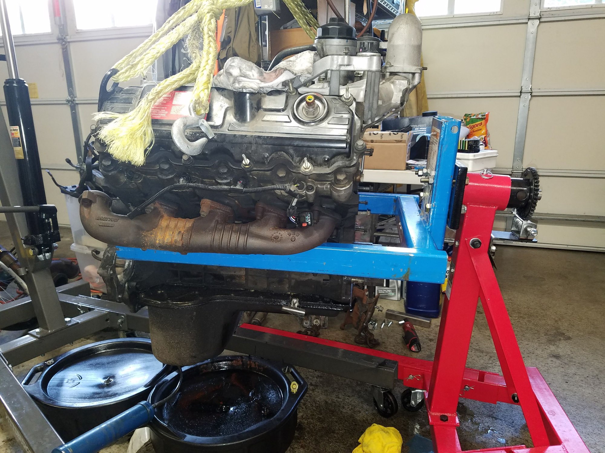 6.0L Engine Stands, Lifts, Plates and Techniques. - Page 2 - Ford Truck ...