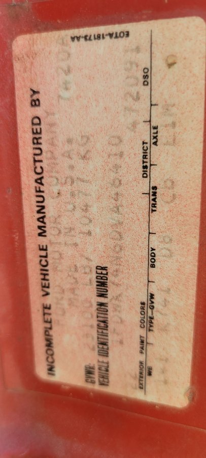 Newbie VIN Decode please - Ford Truck Enthusiasts Forums