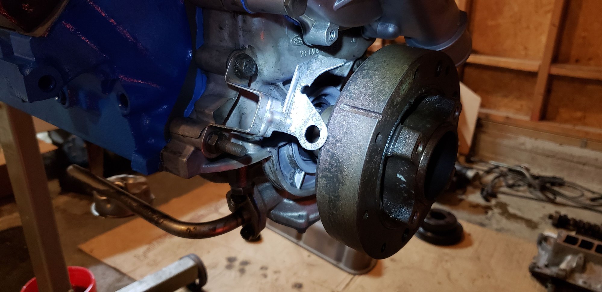 Setting valve/ rocker arm adjustments. And timing marks - Ford Truck ...